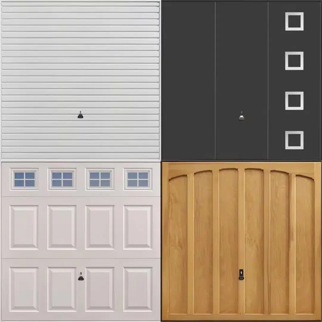 Decorative Garage Looks Over Doors Iron Ore, The Colour That Will